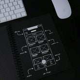 Black Paper Notebooks | Notebooks with Black Pages | Dotted Journals ...