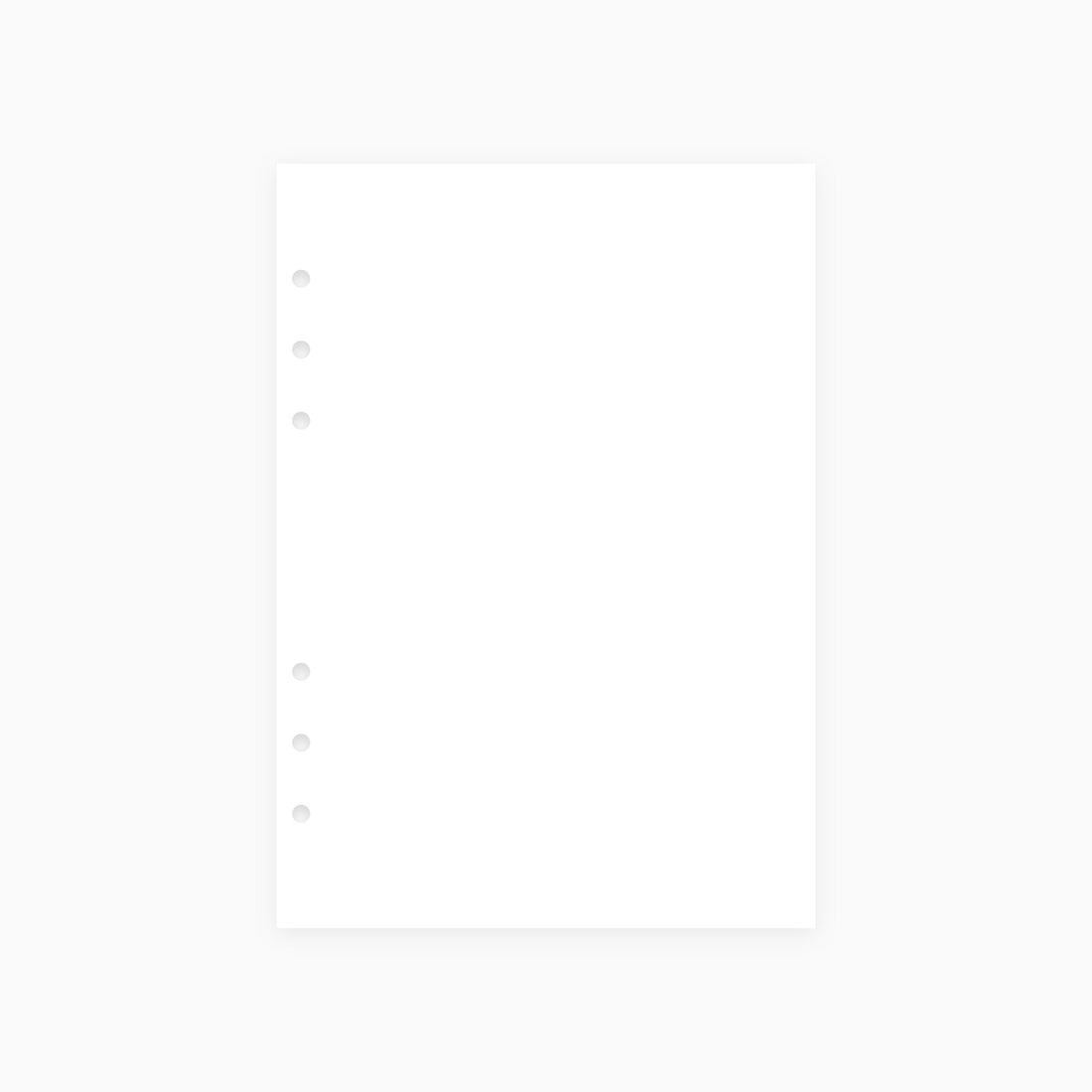 Blank White A5 Inserts | Organiser Inserts | Planner Inserts – Dotgrid