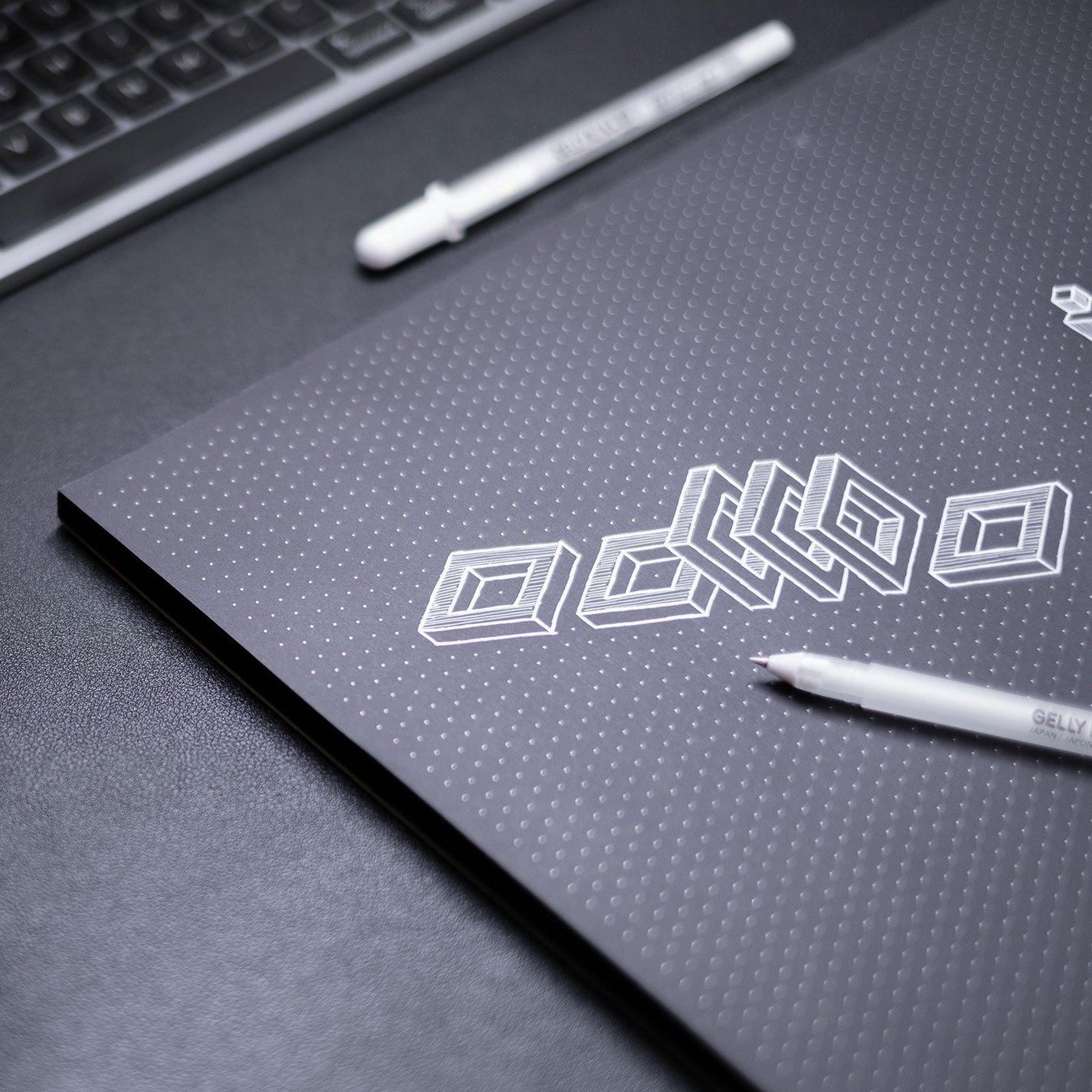 A3 Isometric Paper Pad with 50 Tear-Off Dotted Iso Sheets – Dotgrid