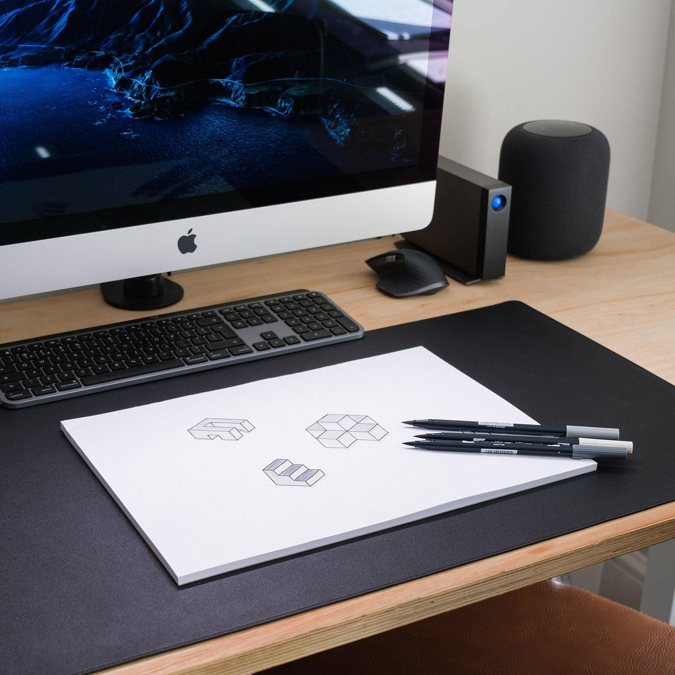 A3 Isometric Paper Pad with 50 Tear-Off Dotted Iso Sheets – Dotgrid
