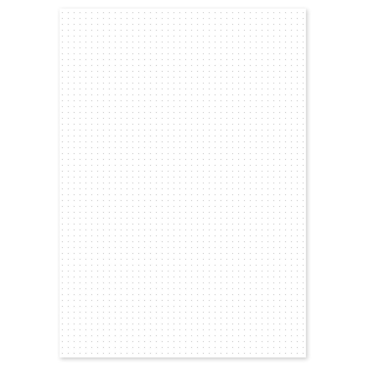 White Dot Grid Paper Available In A3/A4/A5/A6 – Dotgrid