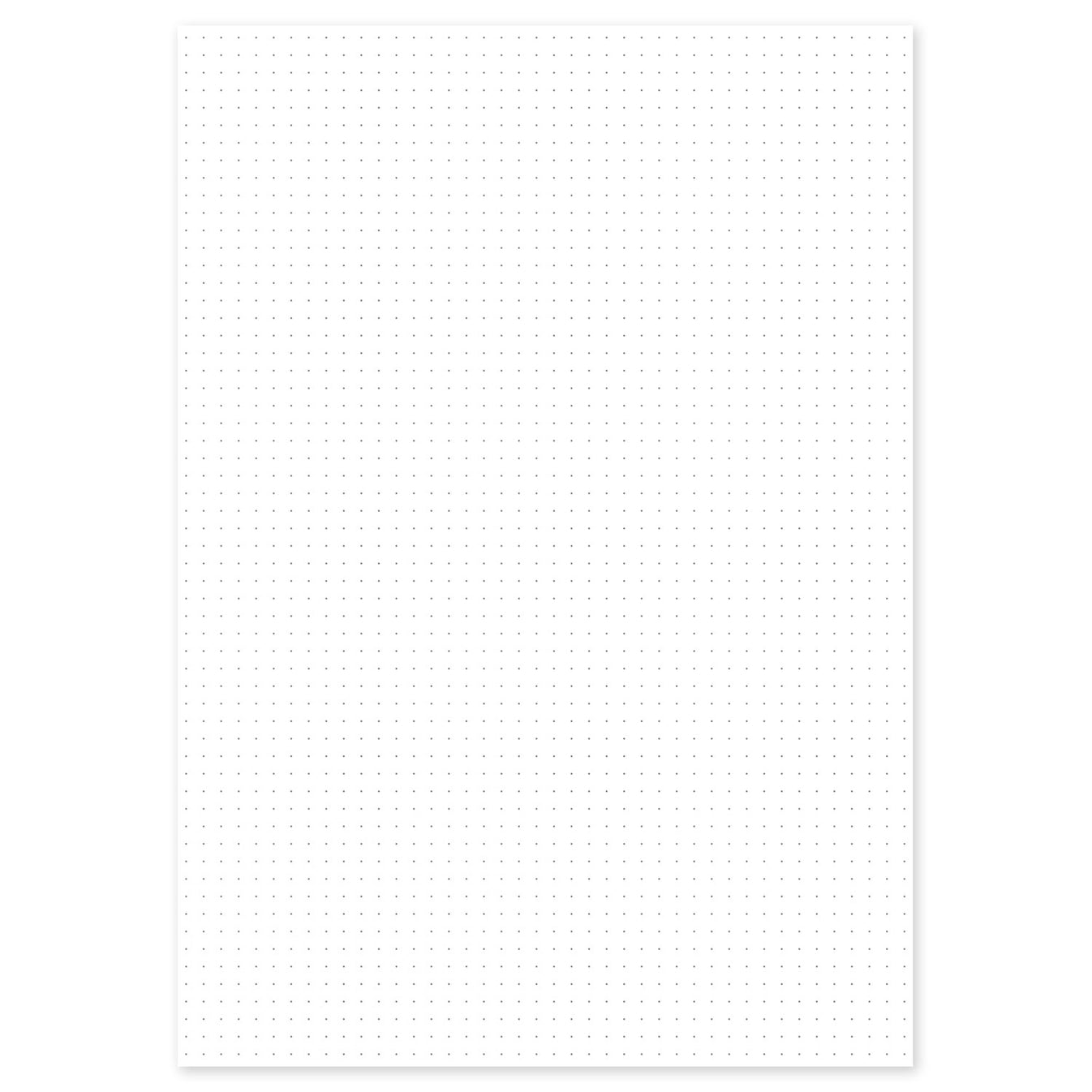White Dot Grid Paper Available In A3/A4/A5/A6 – Dotgrid