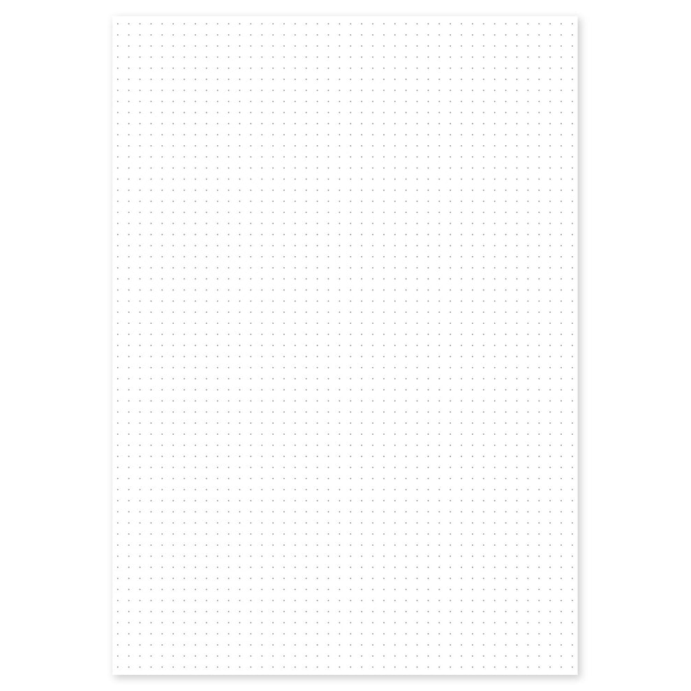 White Dot Grid Paper Available In A3/A4/A5/A6 – Dotgrid