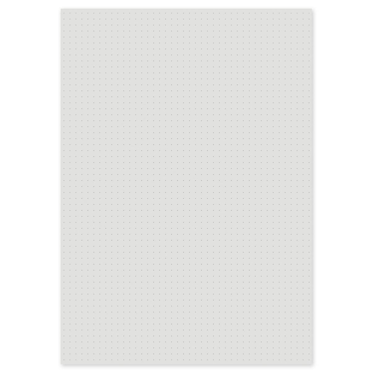 Grey Dot Grid Paper Available In A3/A4/A5/A6 – Dotgrid