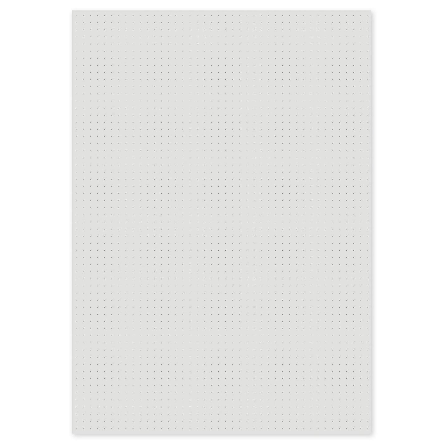 Grey Dot Grid Paper Available In A3/A4/A5/A6 – Dotgrid
