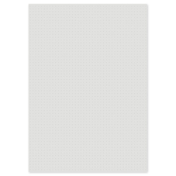 Grey Dot Grid Paper Available In A3/A4/A5/A6 – Dotgrid