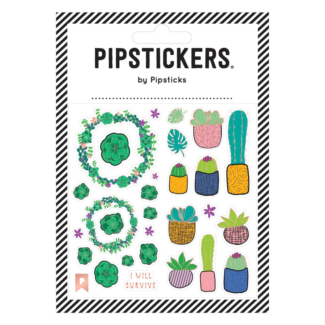 Succulent Garden PipStickers – Dotgrid