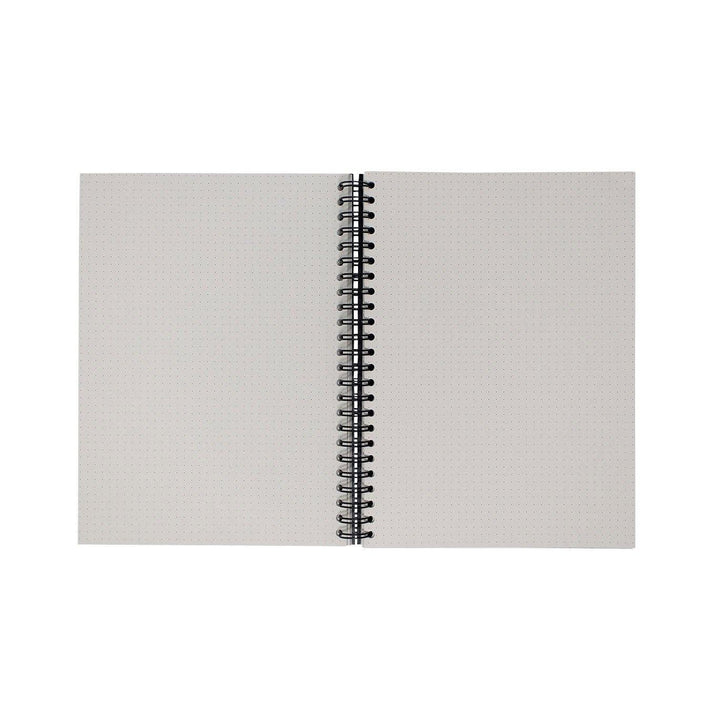 A5 Dot Grid Notebook with Dotted Grey Pages – Dotgrid