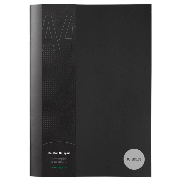 Black Paper Notebooks | Notebooks with Black Pages | Dotted Journals ...