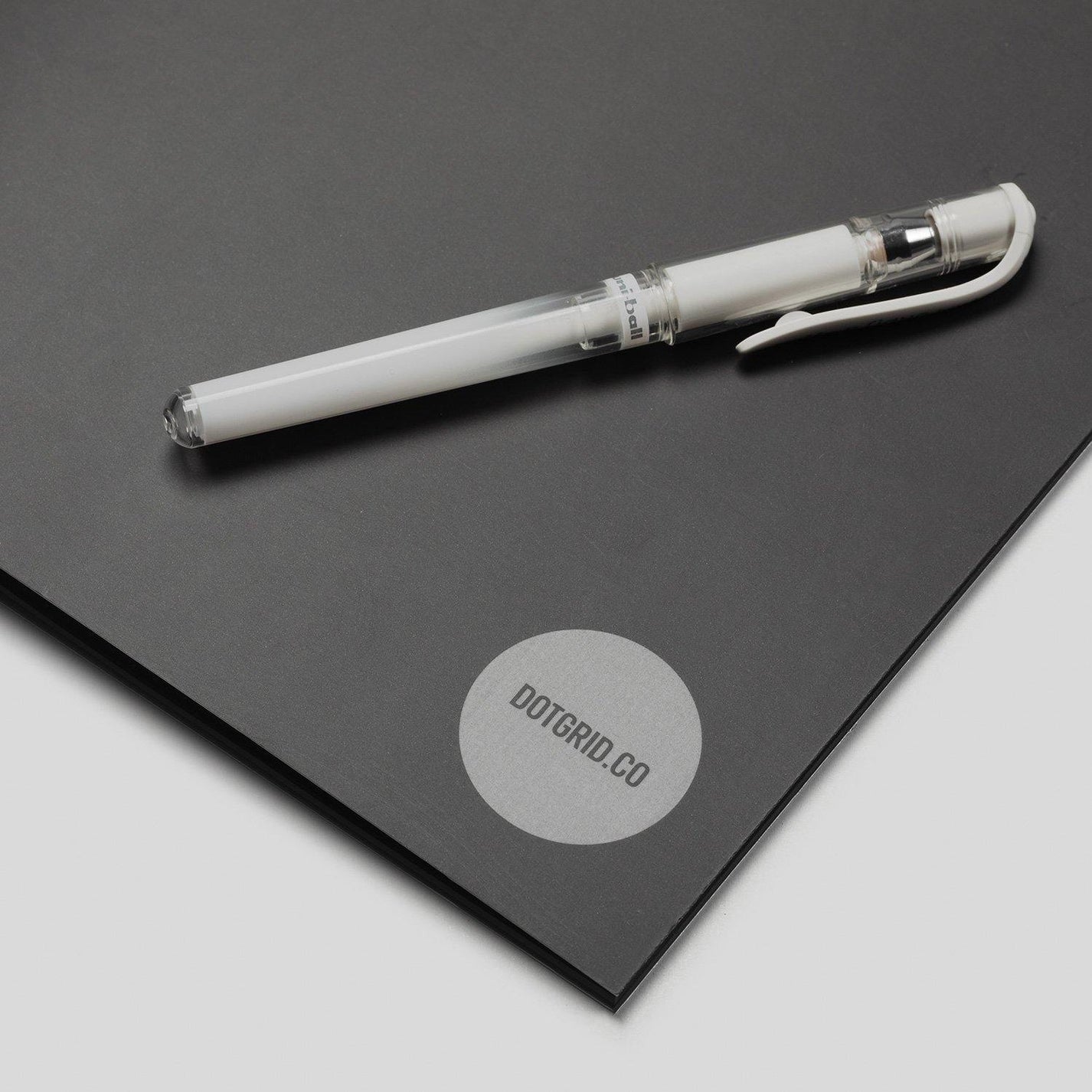 A4 Dotted Notepad With Dotted Black Pages – Dotgrid