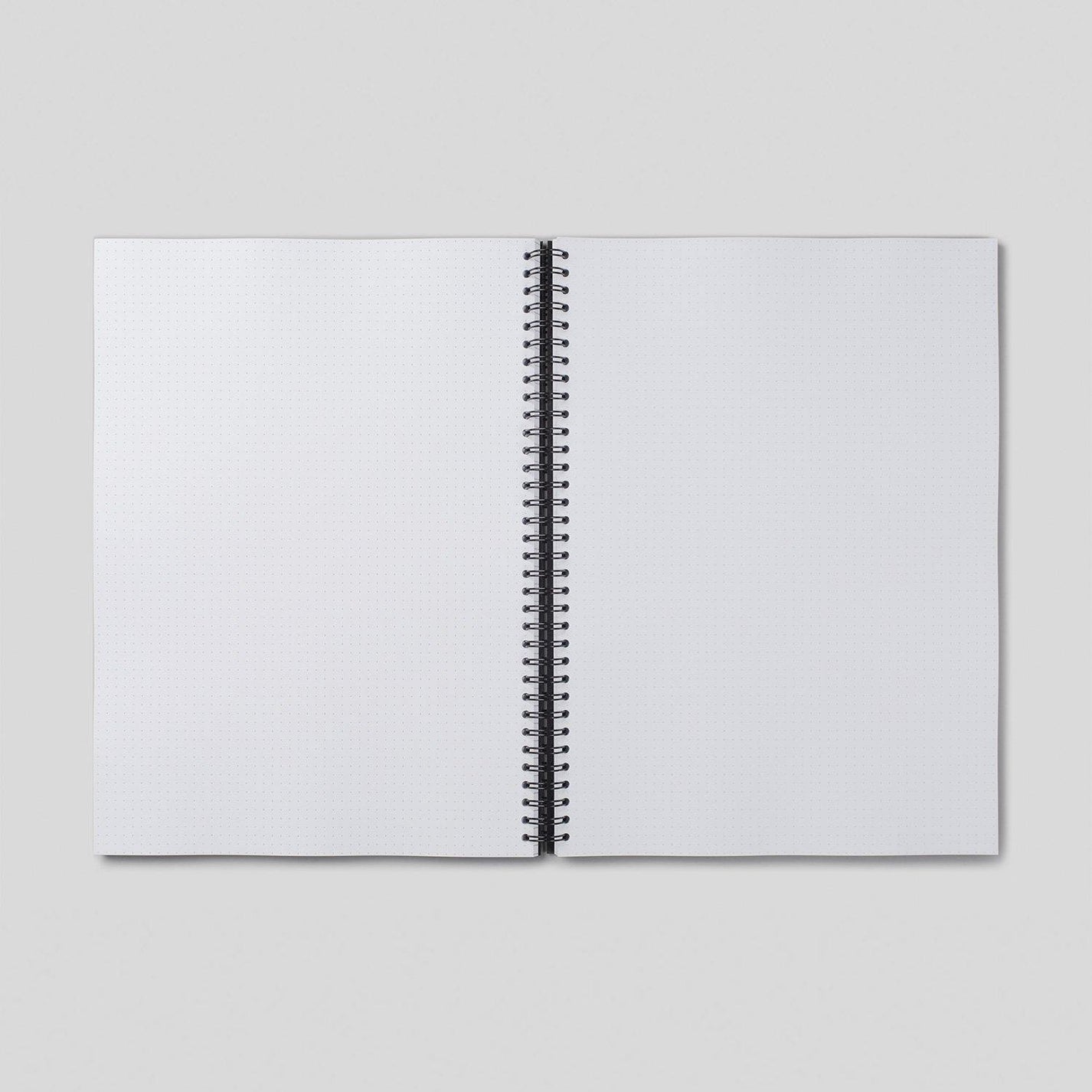 A4 Dot Grid Notebook With Dotted White Pages – Dotgrid