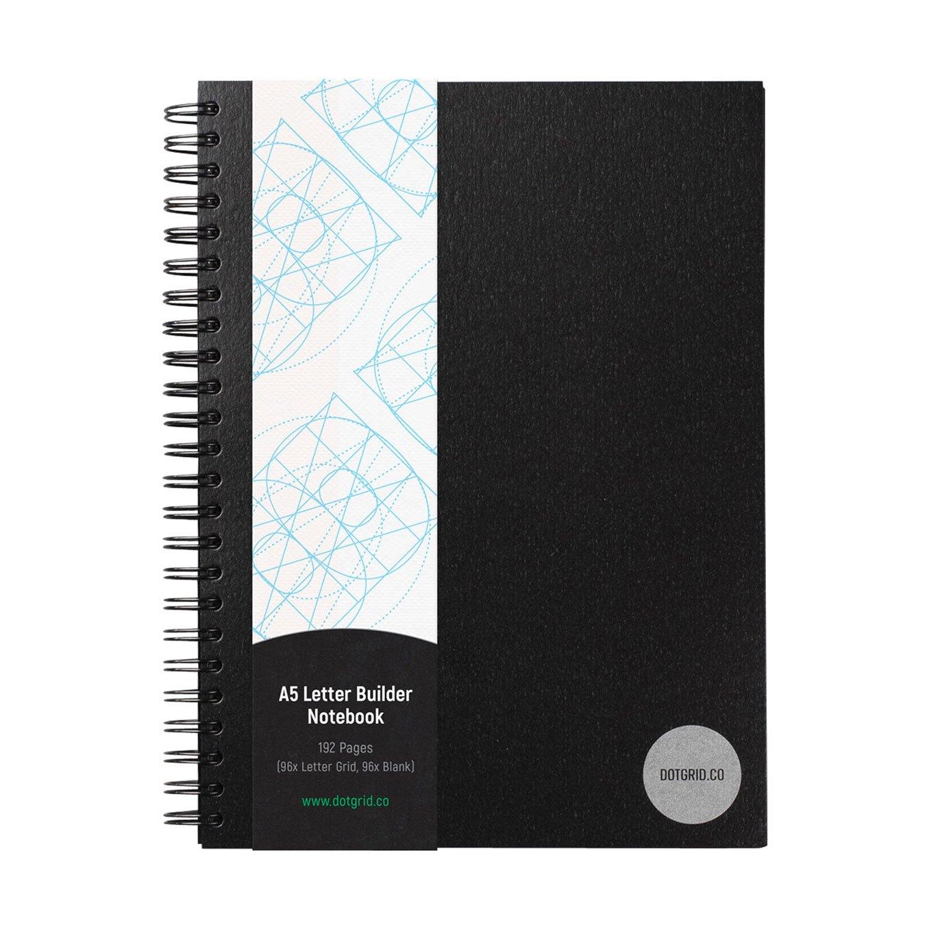 A5 Letter Builder Notebook | Become A Better Lettering Artist – Dotgrid