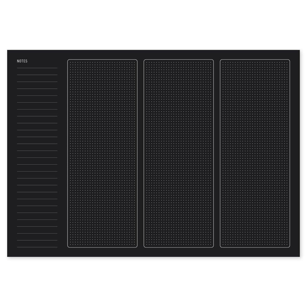 Black Paper Notebooks | Notebooks with Black Pages | Dotted Journals ...